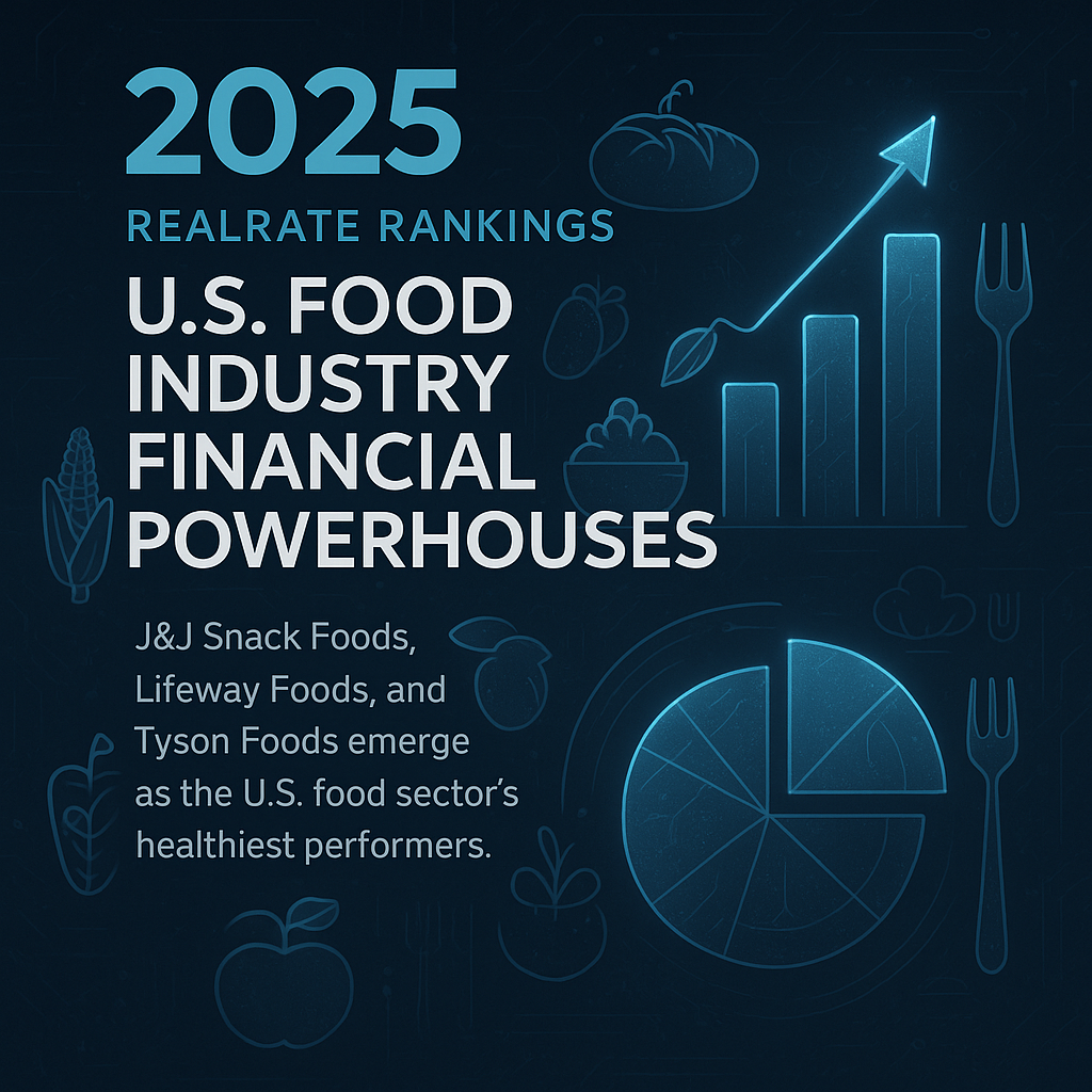 2025 RealRate Rankings: U.S. Food Industry Financial Powerhouses news ...